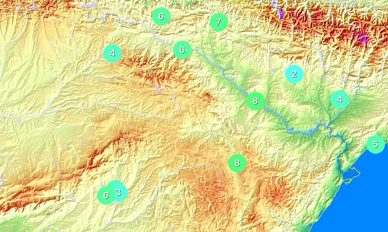 Cetina időjárás - Időkép